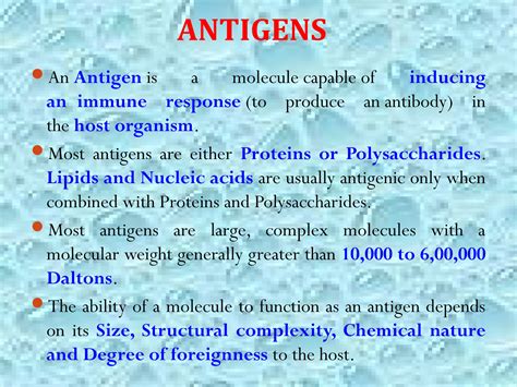 Antigens Haptens And Adjuvants Ppt