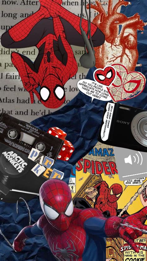Spiderman Shuffles Peterparker Spiderman Lockscreen Marvel