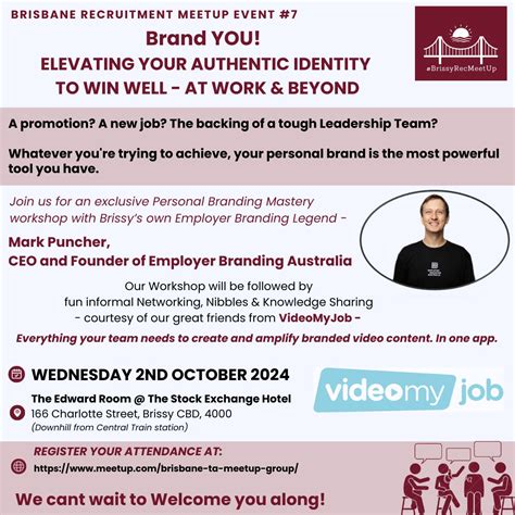 Brisbane Recruitment Meet Up On Linkedin 📢 Greetings Brissy Fam We