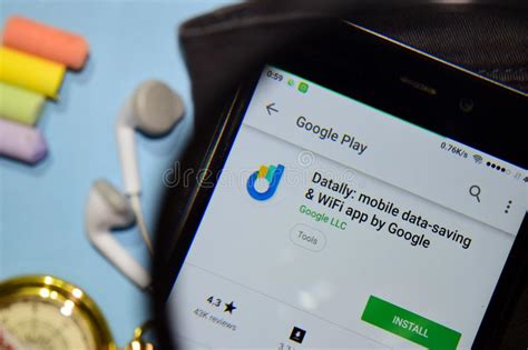 Datally Mobile Data Saving WiFi By Google Dev App With Magnifying On