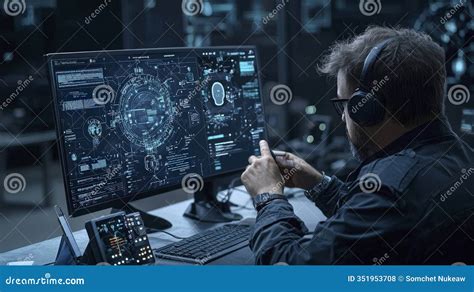 identity verification process in cybersecurity office digital interaction high tech environment