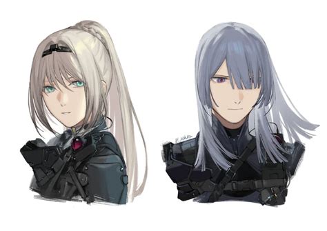 An And Ak Girls Frontline Drawn By Mik Blamike Danbooru