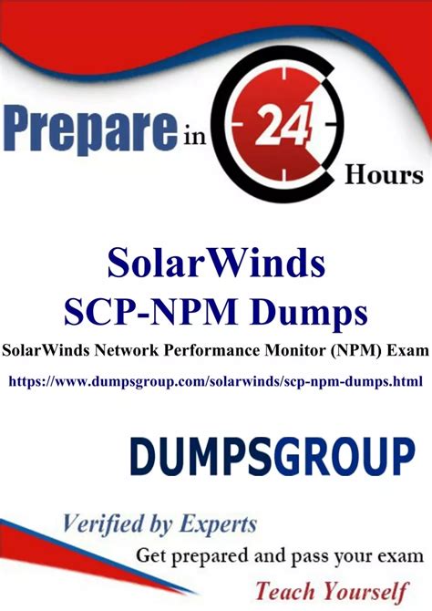 Ppt How Effective Are Scp Npm Dumps Pdf For Passing The Solarwinds
