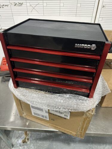 Matco Mini Collector Tool Box Black With Red Trim 12”x 10”x8” Storage 4828258884