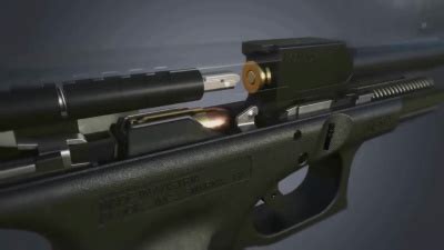 A Rendered FPS Animation 3D Model Game Assets And CGI Weapon Designs