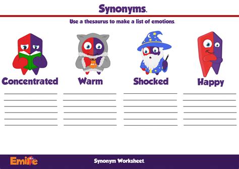 Teach Synonyms Fun Activities With Synonyms And Examples