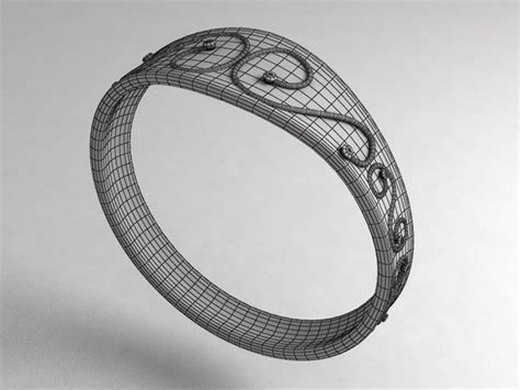 반지 3d 모델 6 Obj 3ds Max Free3d