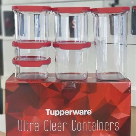 Promo Tupperware Ultra Clear Storage Set Diskon 23 Di Seller Anabel Storee Meruya Selatan