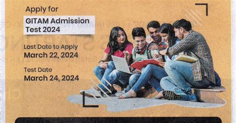 Gitam 2024 Admission Test For Btech Bba Bsc Ba Etc Online Apply Center Ponnur Town