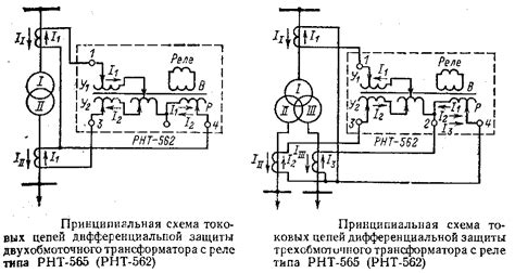 Дифференциальная защита электродвигателей с током