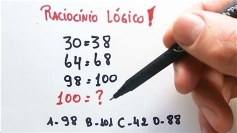 😱raciocÍnio LÓgico Bugante😱 Matemática Básica Youtube