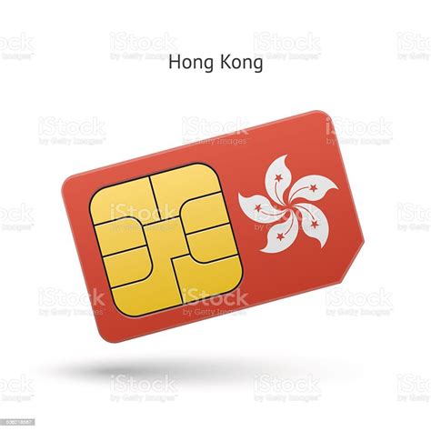 홍콩 모바일 전화 Sim 카드 플래그 2015년에 대한 스톡 벡터 아트 및 기타 이미지 2015년 4g Sim 카드