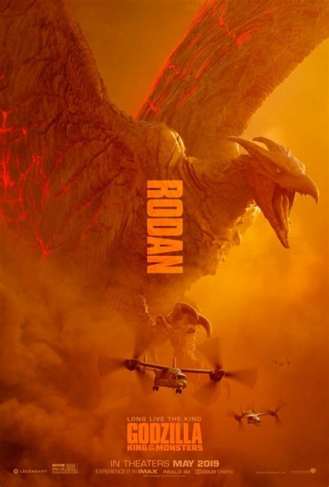 Posters De Mothra King Ghidorah Y Rodan En Godzilla 2
