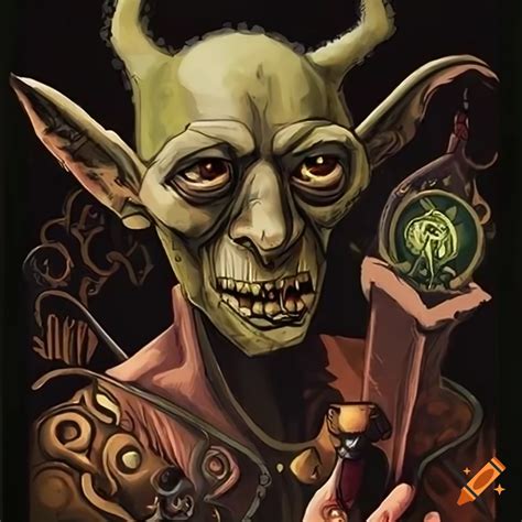 Goblin Tarot Card