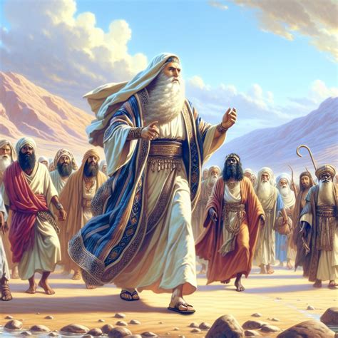 Numbers 16 25 Artwork Bible Art
