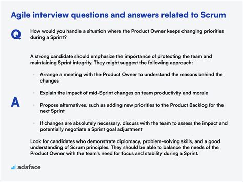 61 Agile Interview Questions Adaface