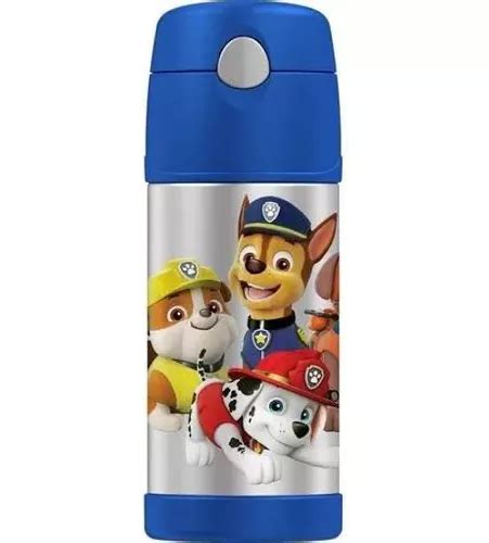 Garrafa Thermos Patrulha Canina Entrega Gr Tis