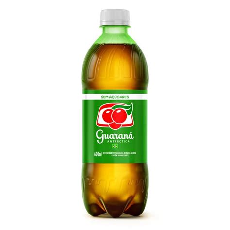 Refrigerante Guaraná Antarctica Sem Açúcar Garrafa 600ml Mercado Pina