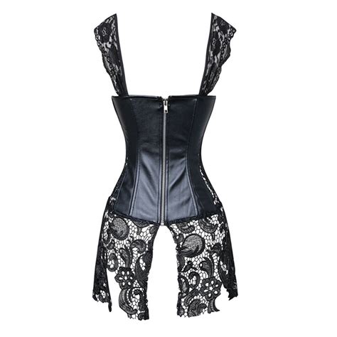 Bustiers And Corsets Online Sale Wholesale 6xl Leather Corset Bondage