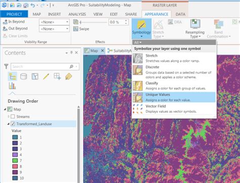 Suitability Modeling Workflow Using Arcgis Pro—lesson 2 Transforming