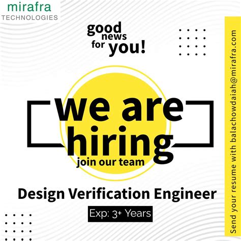 balachowdaiah p on linkedin we are hiring design verification engineers for bangalore and