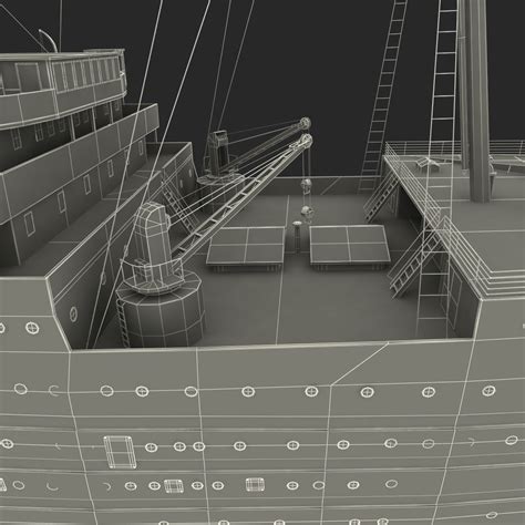 RMS Titanic D Model Ds C D Ma Obj Max Free D