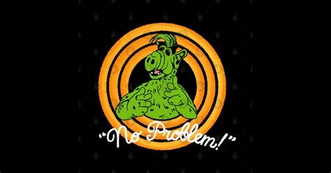 Alf No Problem Alf Sticker Teepublic