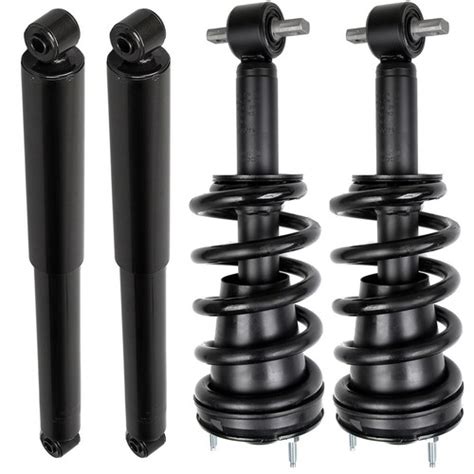 4pcs Front Struts Coil Springs Rear Shocks For Chevrolet Silverado 1500