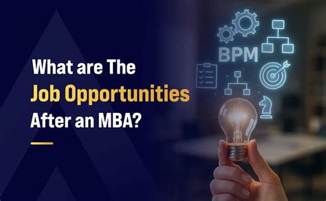 What Are The Job Opportunities After An Mba