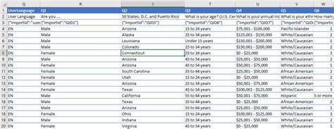 How To Work With Excelcsv Files In Displayr Displayr Help