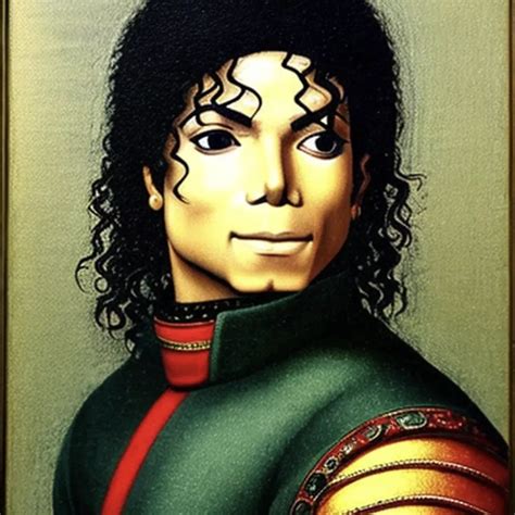 Michael Jackson In The Style Of Raphael 7 Artists Meet Artists