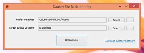 Download Daanav File Backup Utility V1 0 Freeware Afterdawn