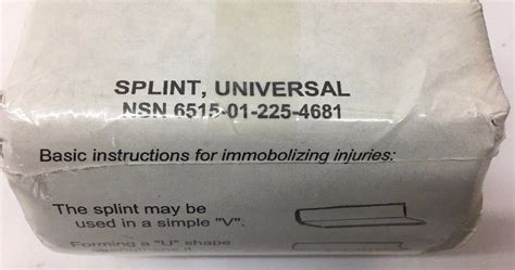 Webbingbabel Us Army Universal Sam Splint