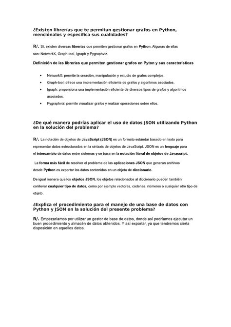 Existen Librerías Que Te Permitan Gestionar Grafos En Python ¿existen