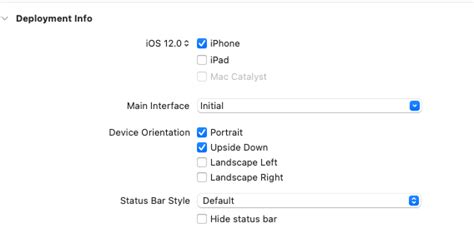 Swift Set Orientation To Portrait And Upside Down For IOS Project