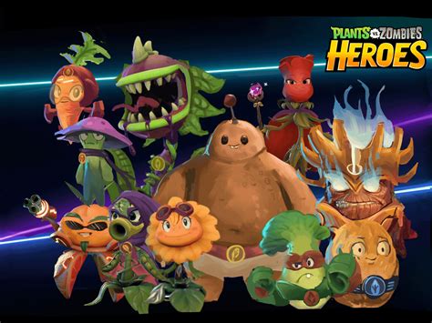 Made All The Plant Heroes In The Bfn Style Makes Me Kinda Imagine What