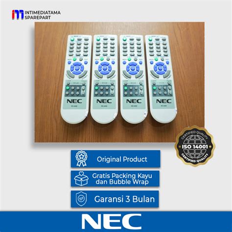 jual remot proyektor nec all tipe shopee indonesia