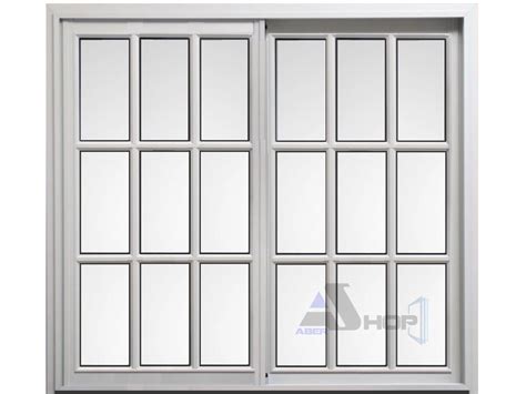 Ventana Aluminio 150×150 Vidrio Repartido Abershop