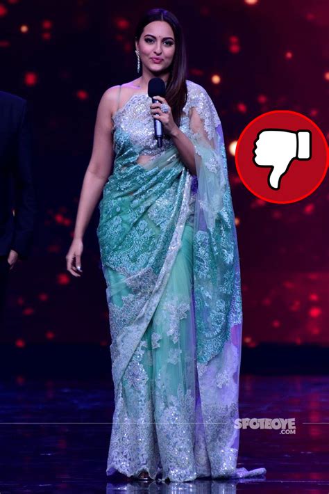 Sonakshi Sinha In Green Saree Sonakshi Sinha In Green Saree
