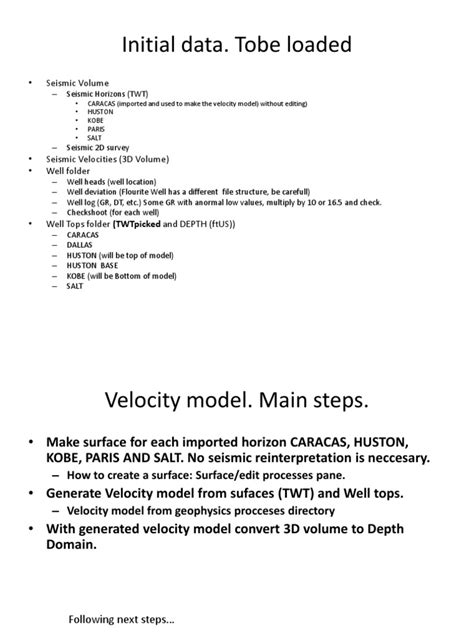 Petrel Workflow 1 Pdf Computing Computing And Information Technology