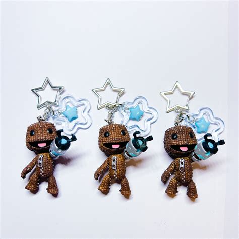 Sackboy Keychain Etsy