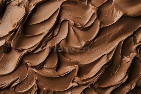 Mocha Mousse Texture With Airy Peaks And Flowing Coffee Hues Blending