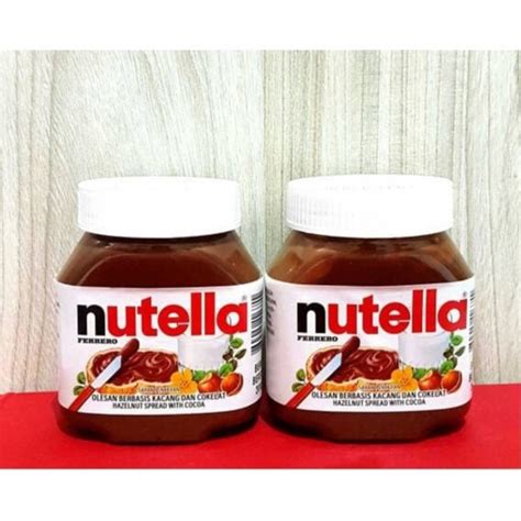 Jual Nutella Spread Kecil Hazelnut Cocoa Botol 200gr Shopee Indonesia