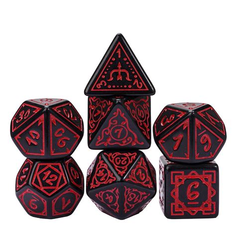 Archers Bow Dnd Polyhedral Dice 7 Set