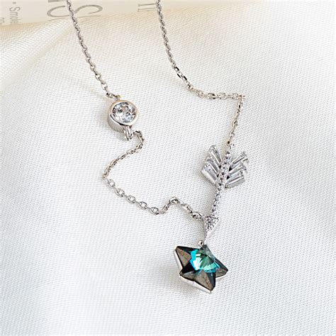 Beautiful Swarovski Element Casual Pendant Necklace