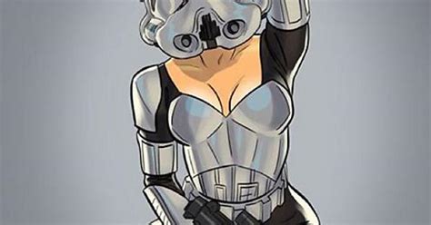Starwars Pin Up By Andrew Tarusov Album On Imgur