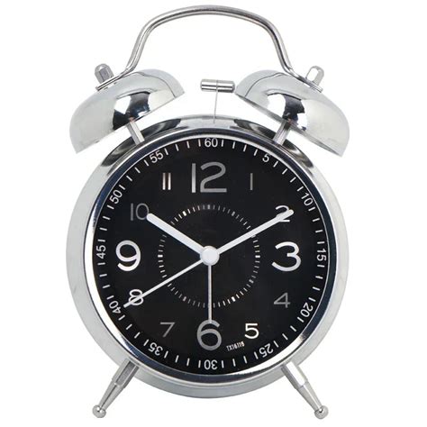 Traditional Metal Analog Alarm Clock With Classic Design Orntli