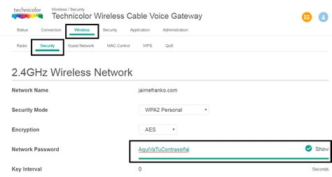 Cambiar Contraseña De Modem Technicolor Claro El Salvador Jaime Franko