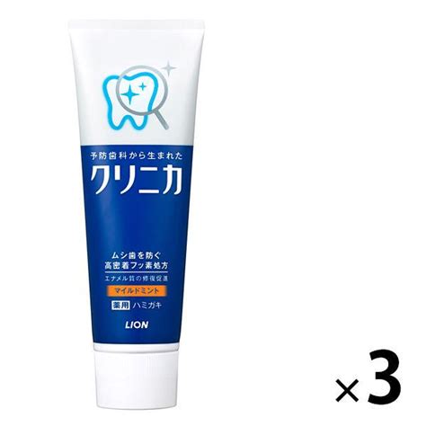 구리니카 하미가키 마일드 민트 1세트3개 라이온 치약 충치 예방 재팬스토어 일본약 의약품 전문 직구 쇼핑몰