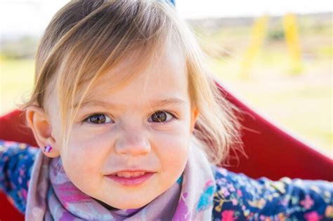 Premium Photo Portrait Of Cute Girl